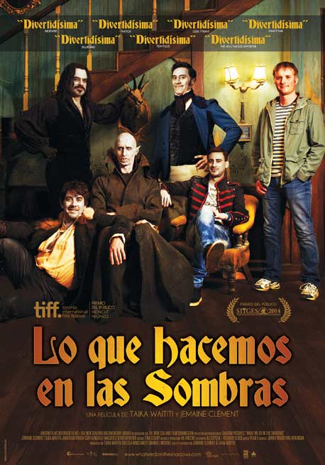 Lo que hacemos en las sombras (2014), de Taika Cohen y Jemaine Clement ...