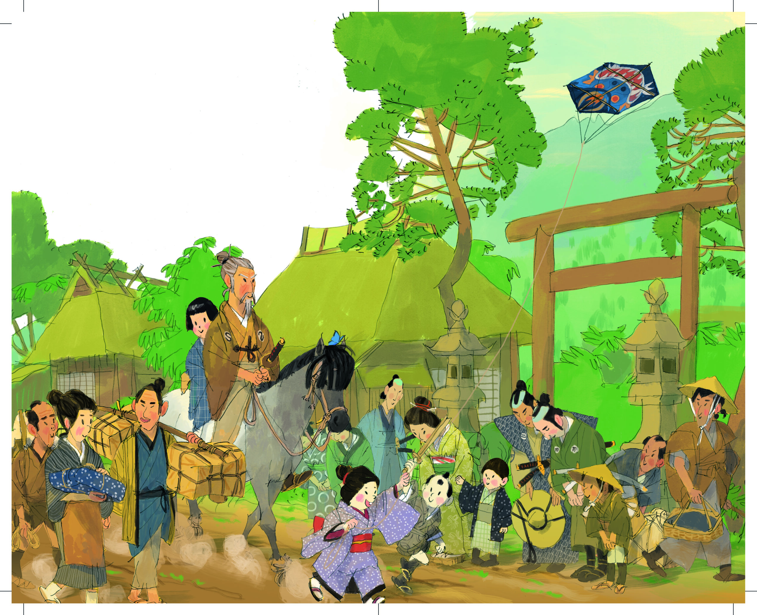 "La leyenda del samurái y la mariposa azul": fabulosa novela ilustrada ...