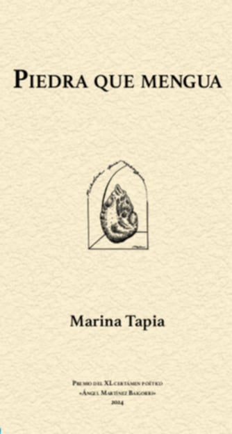 "Piedra que mengua", de Marina Tapia - Culturamas